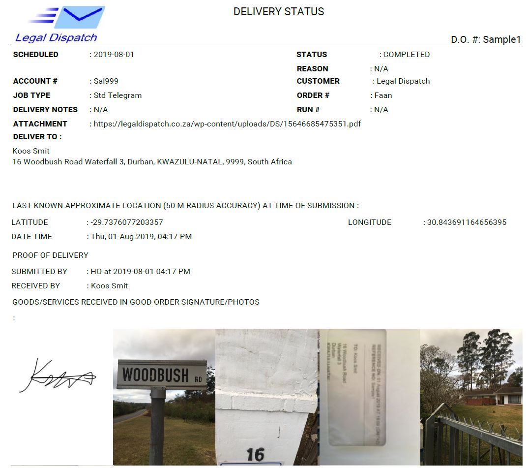HomePage - Legal Dispatch